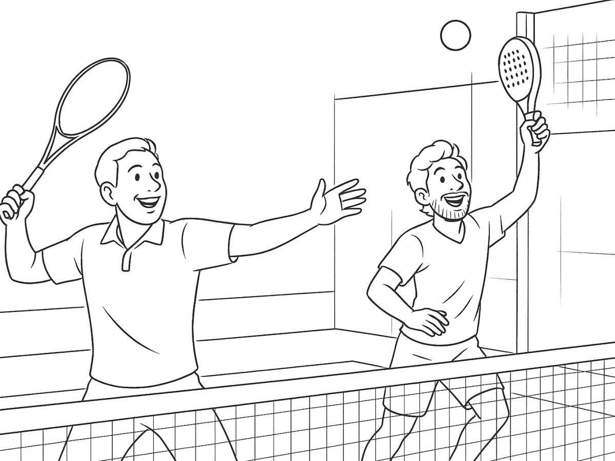 Padel return rules guide: positioning, line calls, switching sides