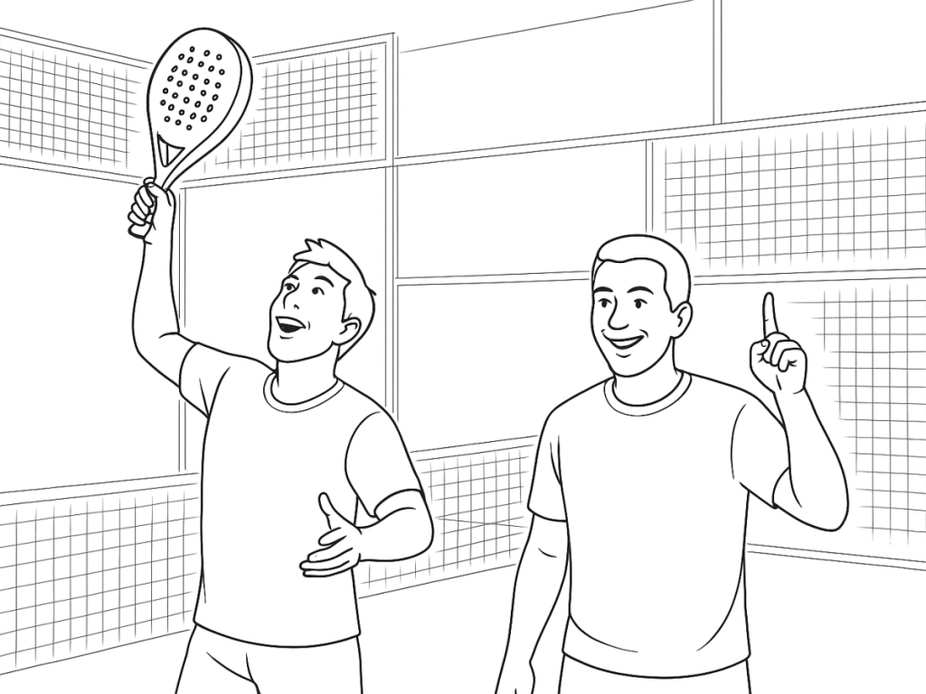 Jak opanować bandeję i smecz topspinowy w padlu